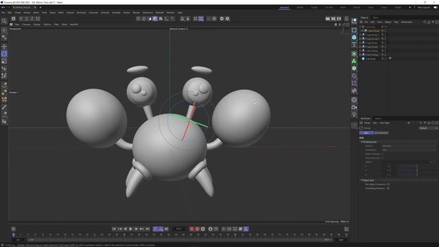 Getting Started in Cinema 4D_ 05_ Mirroring Geometry