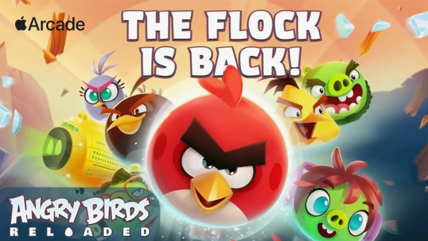 новая игра angry birds reloaded