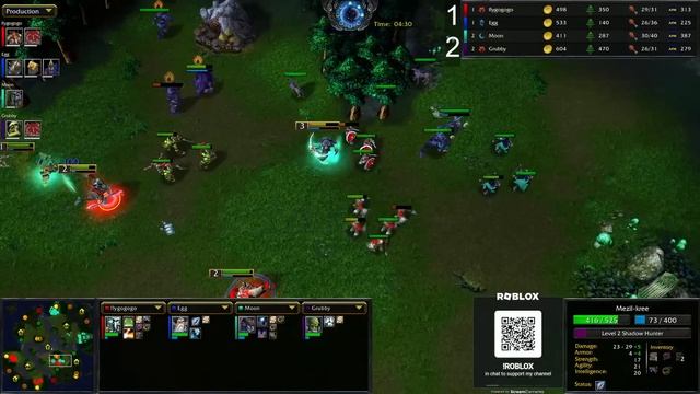 WC3 _ LEGENDARY _ Grubby & Moon vs TH000 & Fly100_ _ Bo5 Showmatch _ Dolphin Warcraft Championship