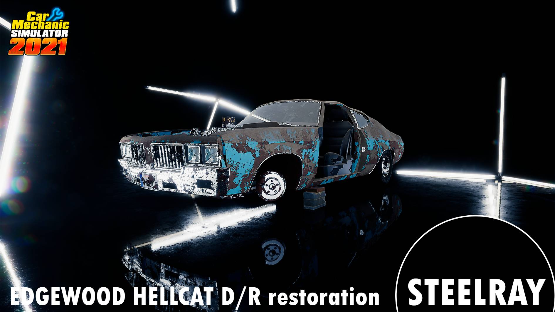 Car Mechanic Simulator 2021 EDGEWOOD HELLCAT D/R restoration