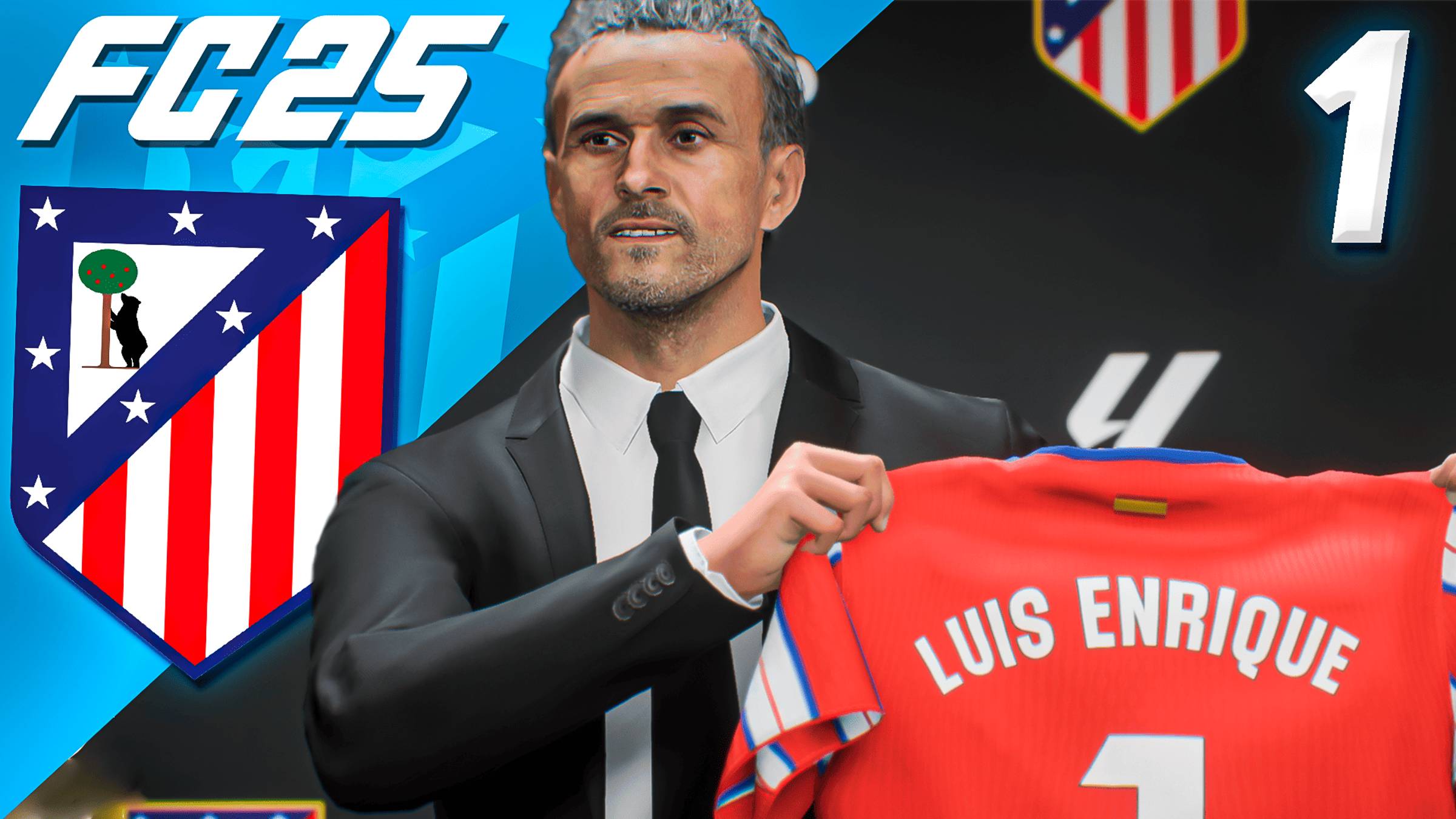 FC 25 КАРЬЕРА ЗА АТЛЕТИКО МАДРИД #1 - ЭНРИКЕ ВОЗГЛАВИЛ АТЛЕТИКО И ОН БУДЕТ ДЕЛАТЬ НОВУЮ КОМАНДУ