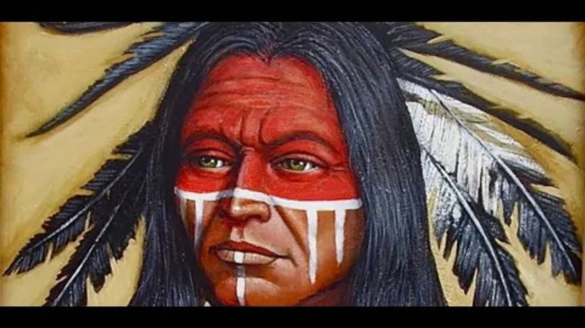 Секреты боевого раскраса индейцев!