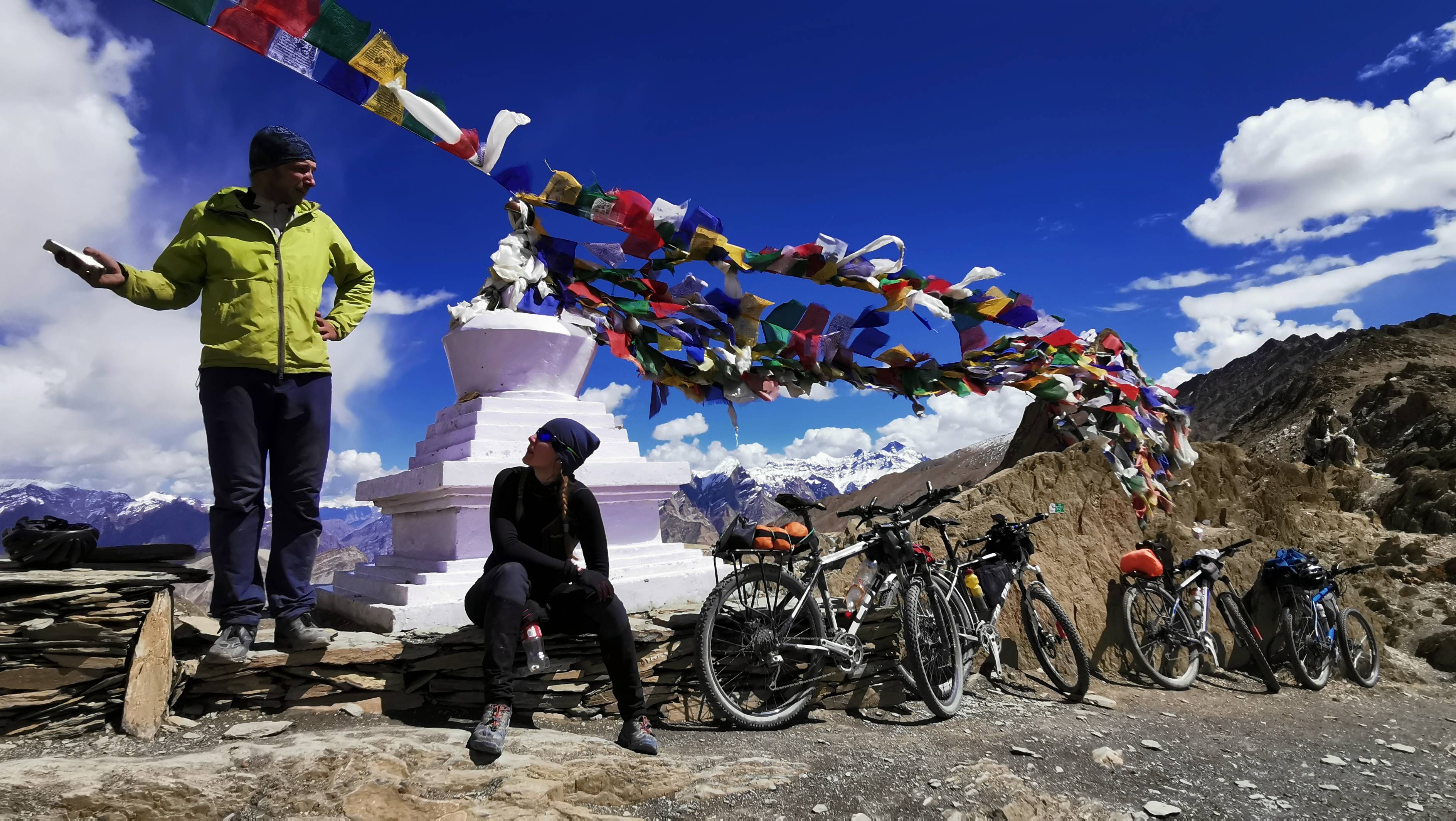 Прохождение перевала Ханума ла, 4747 м