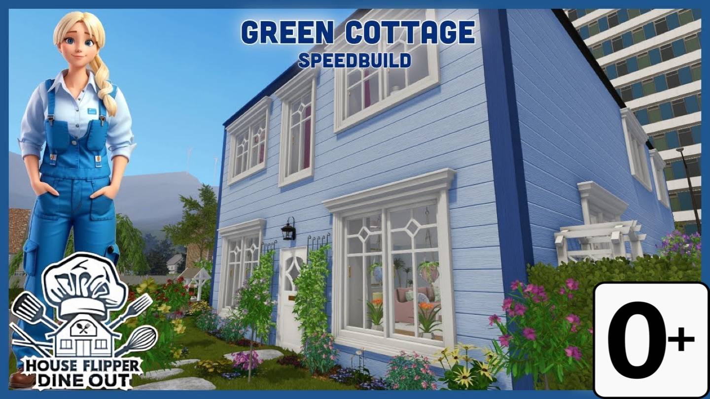 Хаус Флиппер - Английский - House Flipper - Green Cottage - Speedbuild