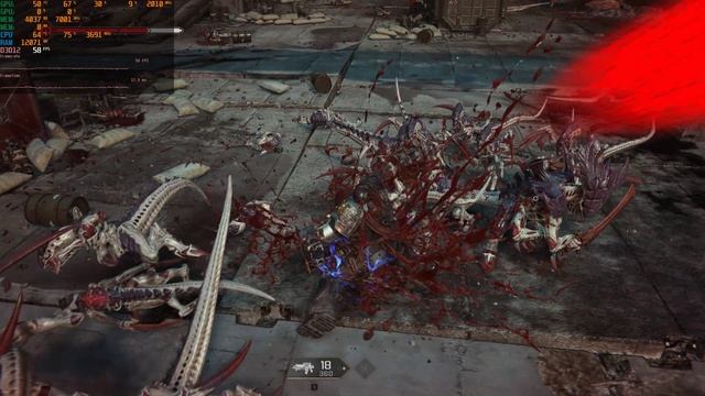 Warhammer 40000 Space Marine 2 - тест I7 4770 16GB DDR3 RTX 3050 8GB (часть 3)