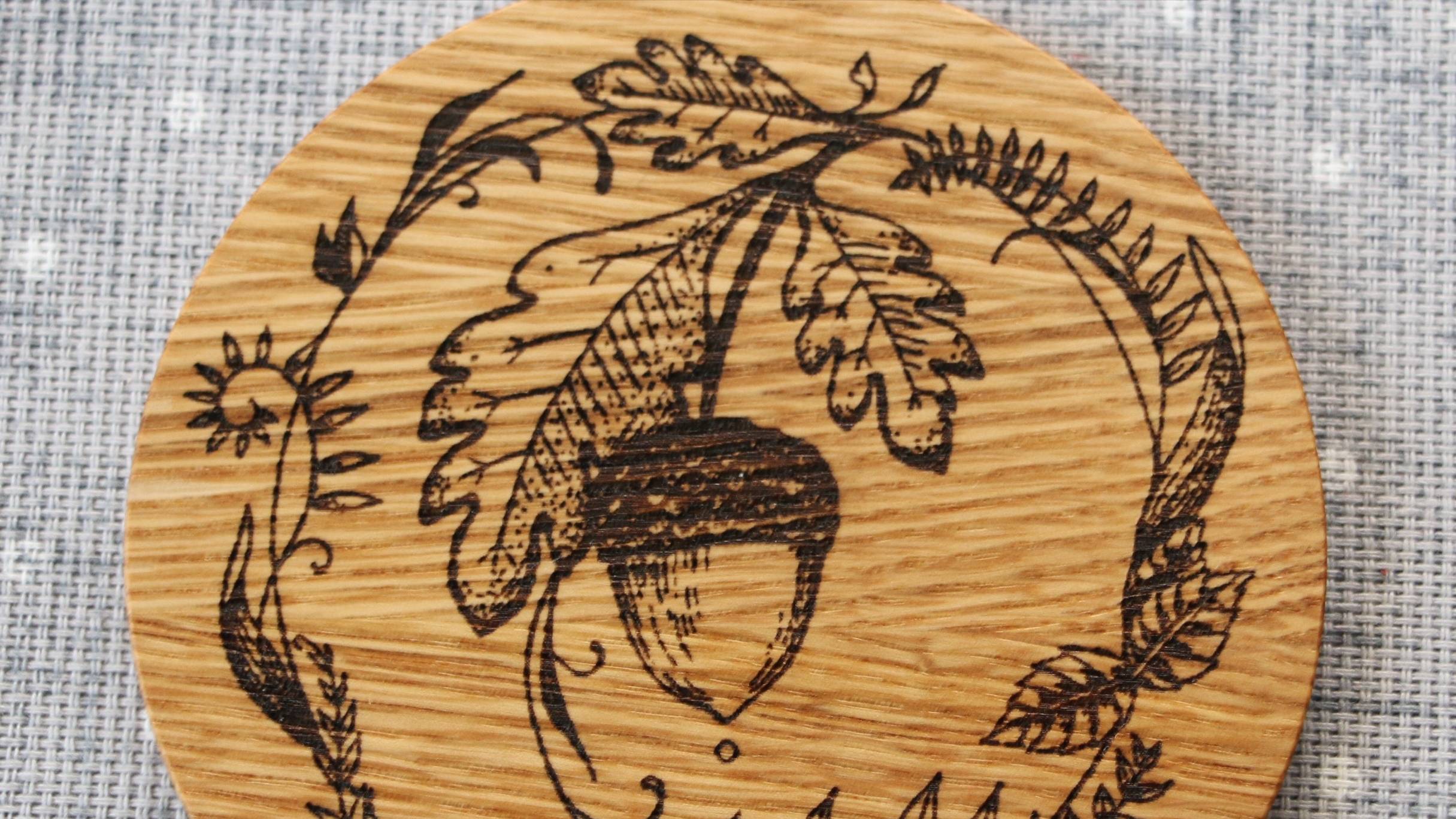 Набор подставок "Желудь"