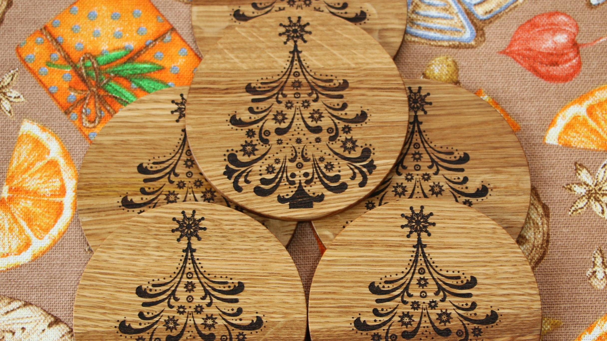 Набор подставок "Елочка"