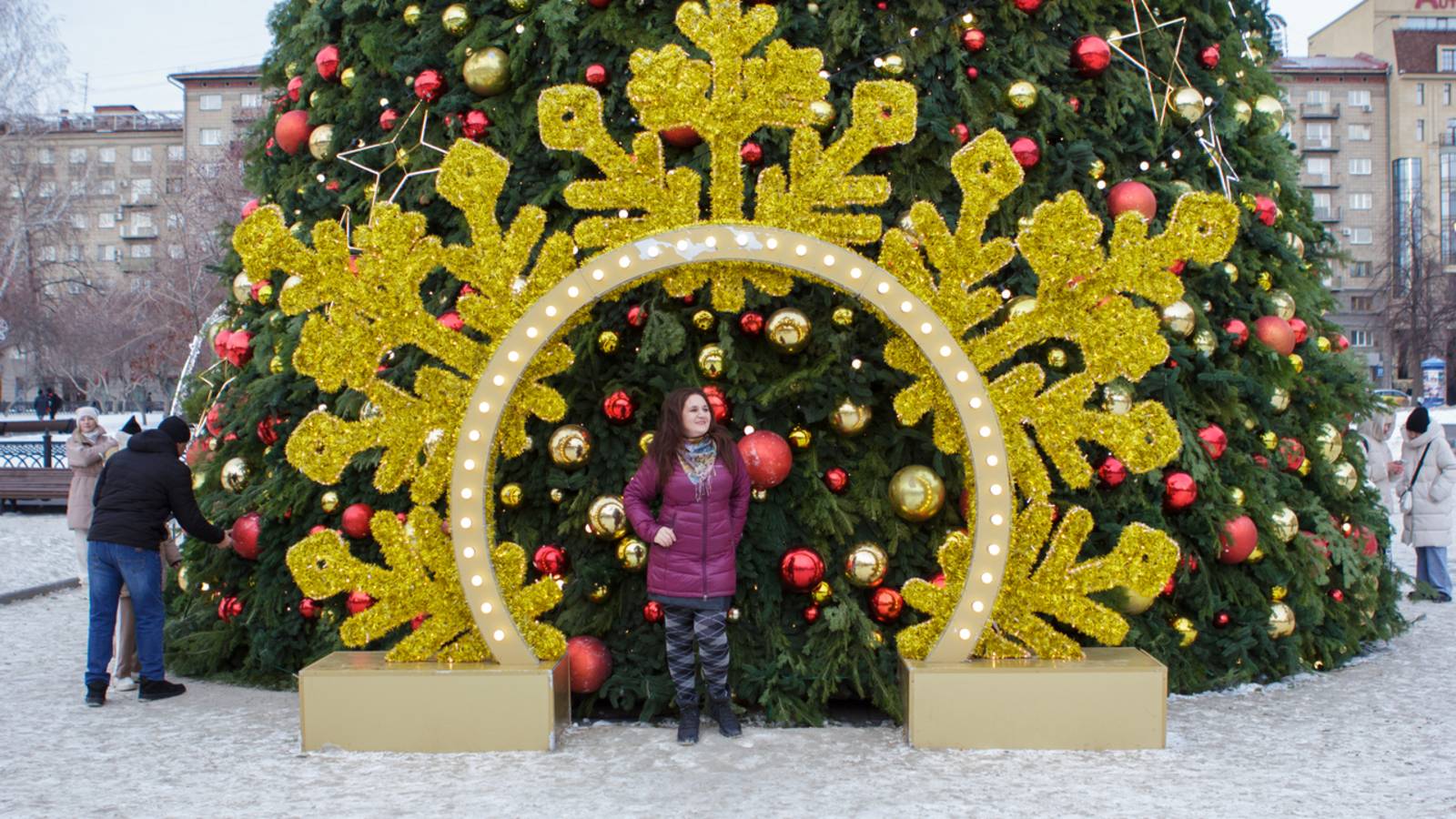 VLOG. 15 декабря 2024. Прогулка по Новосибирску