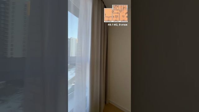 «Стрижи Сити» |Блок-секция 8| Квартира №82 с отделкой и кухней || ПРОДАНО