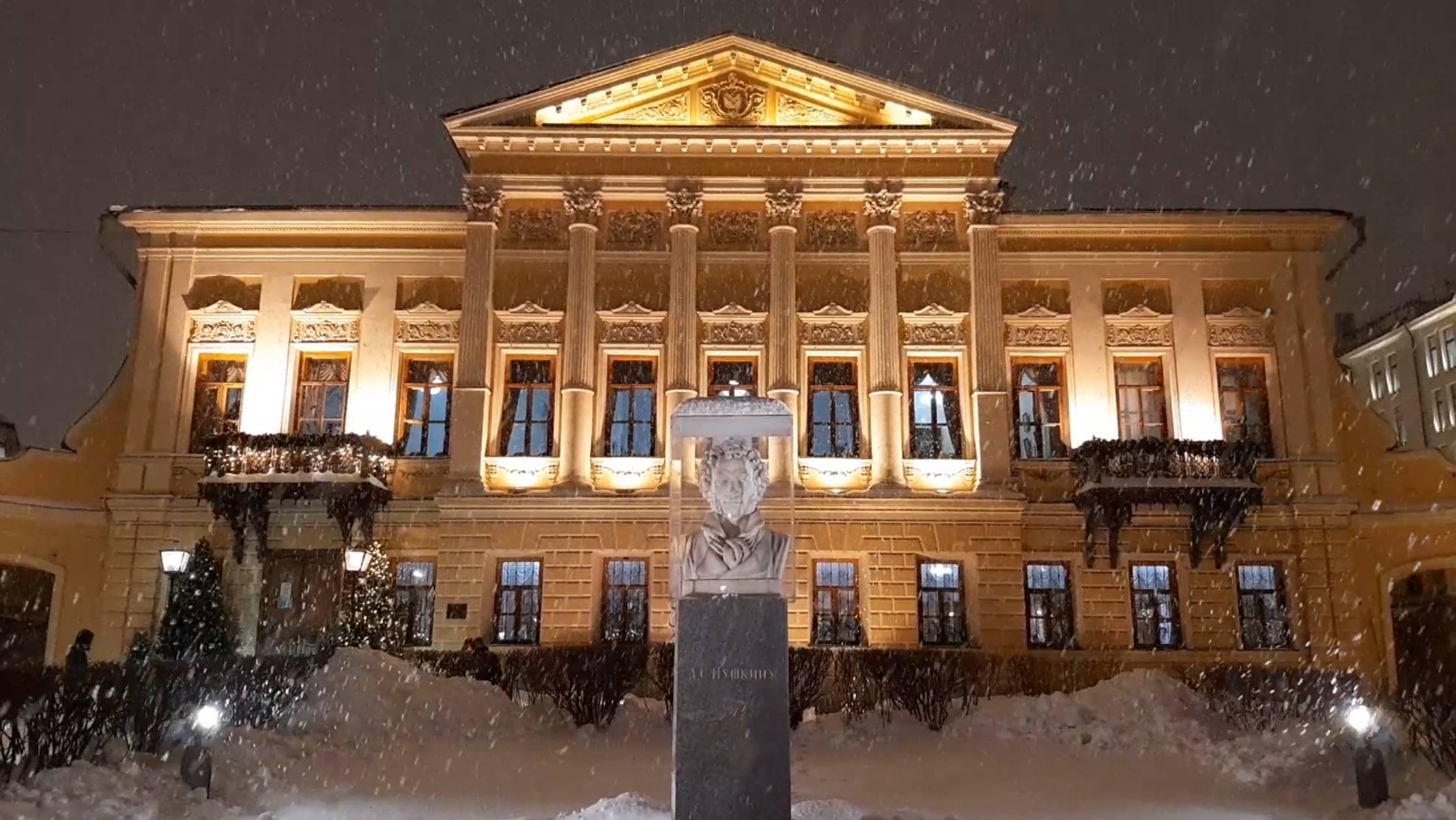 Зимняя московская сказка...