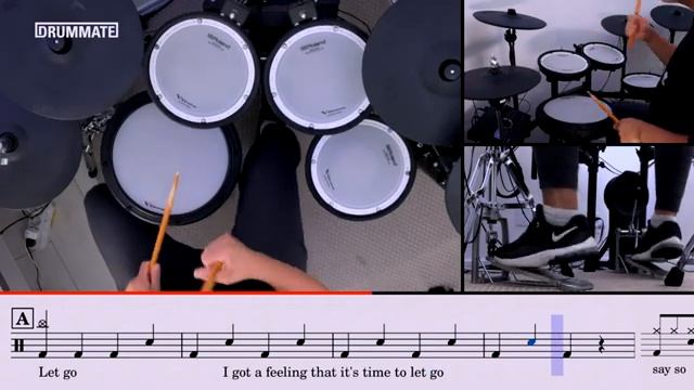 [Lv.01] Circles - Post Malone (★☆☆☆☆) Pop Drum Cover with Sheet Music