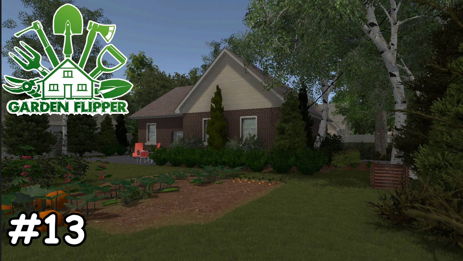 КОНЕЦ РАБОТ В САДУ И ПРОДАЖА ДОМА ЗА КОПЕЙКИ | House Flipper: Garden Flipper | #13