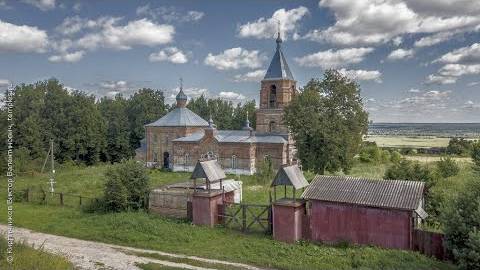 КАЛУГА. Калужская область. Храм Введения во храм Пресвятой Богородицы.  Село Верхнее Алопово.