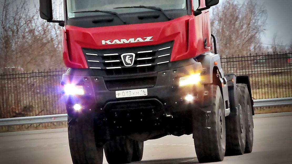 КАМАЗ готовит внедорожный тягач. Поколение К5 выходит на бездорожье