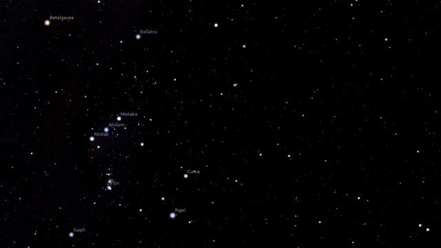 Параллакс в Stellarium'е