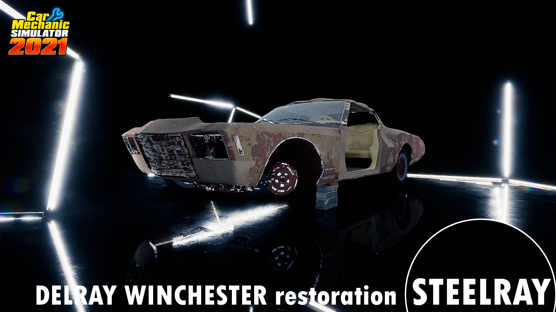 Car Mechanic Simulator 2021 DELRAY WINCHESTER restoration