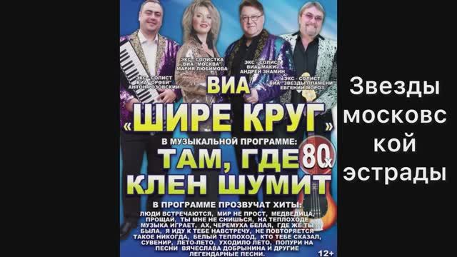 Артисты московской эстрады «шире круг" Алатырь 2024 г