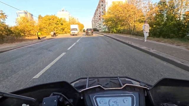 По поселку Юдино на квадроцикле. (GOPRO 13 | 1080/60фпс. LINHAI-YAMAHA M550L)