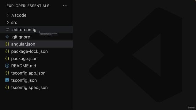 10. A New Starting Project & Analyzing The Project Structure