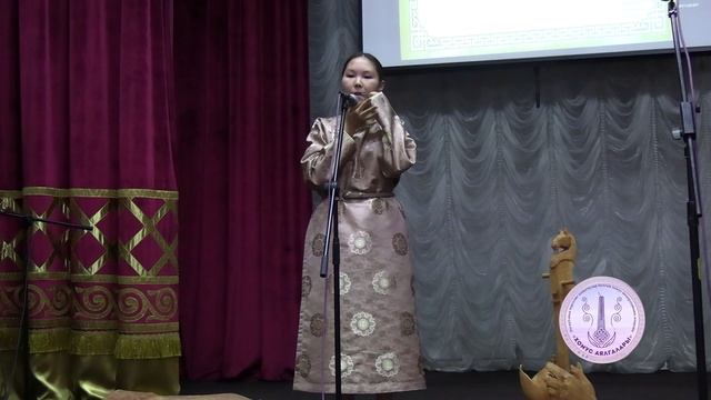 Янчимаа Тондар. I Республиканский конкурс хомусистов «Мелодии хомуса»