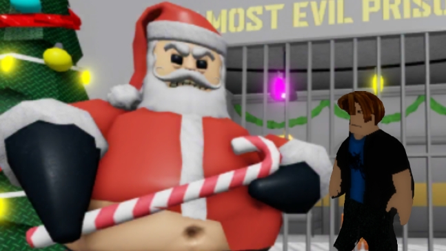 ТЮРЬМА БАРРИ в Роблокс! МЕНЯ ЗАПЕР ЗЛОЙ ДЕД МОРОЗ! Побег из тюрьмы! ЛОГИЧЕСКОЕ ПРИКЛЮЧЕНИЕ!