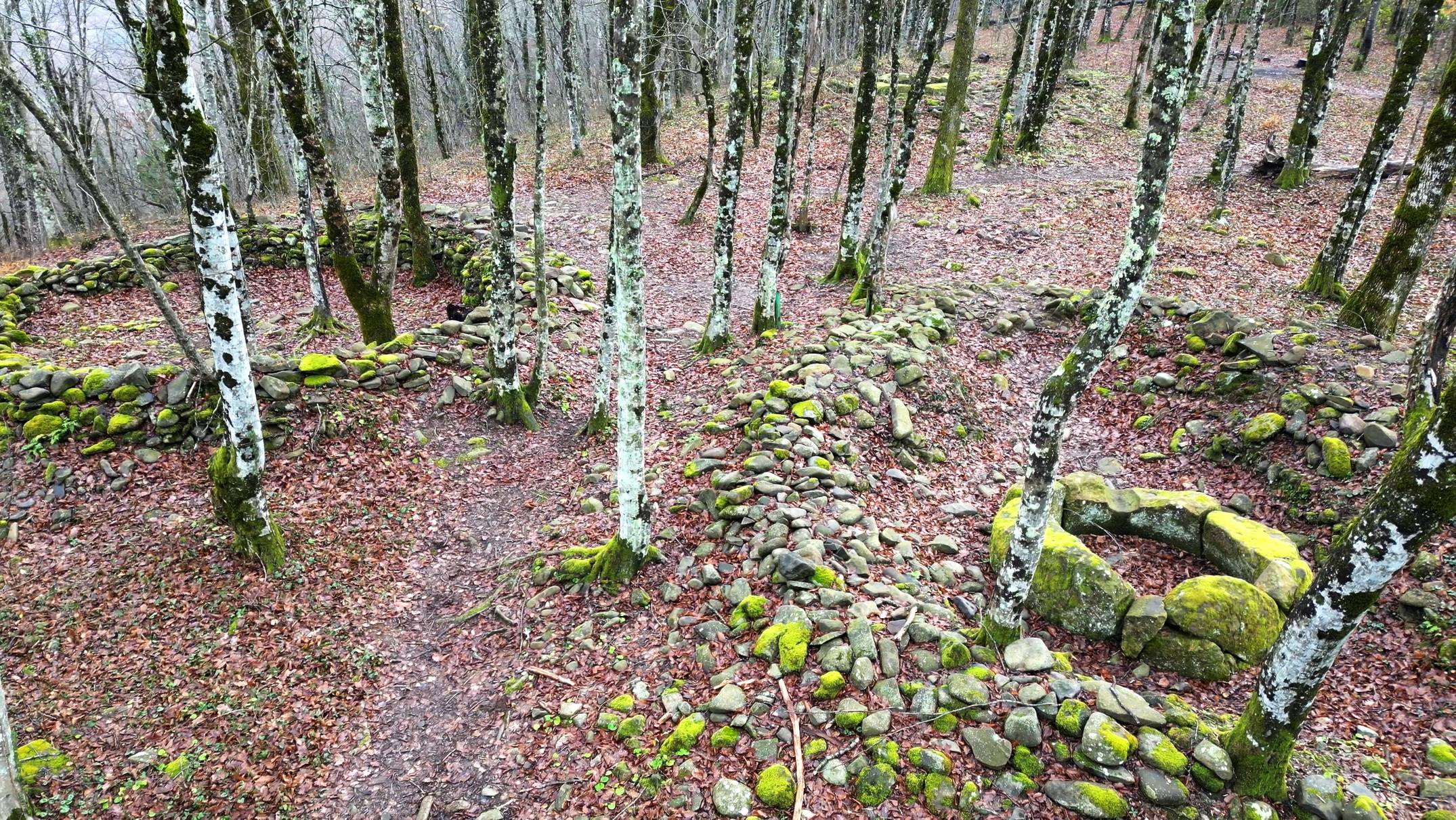 АЭРО 03 - Дополнение к Видео 18 (часть 3) - Группа дольменов у Анастасиевки