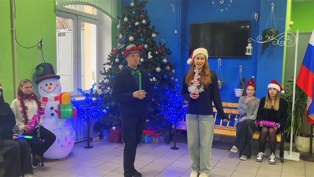 Конкурс рекламных объявлений на английском языке «Новый год в нашей школе» 9 класс 'Б'