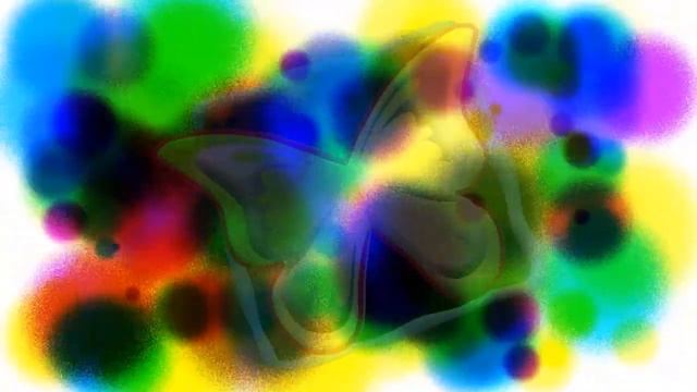 Футаж   фон  Буйство красок