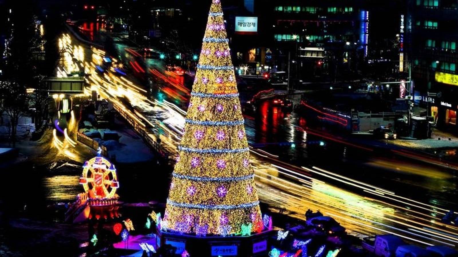 Рождественские огни Токио от Роппонги до Токийского вокзала