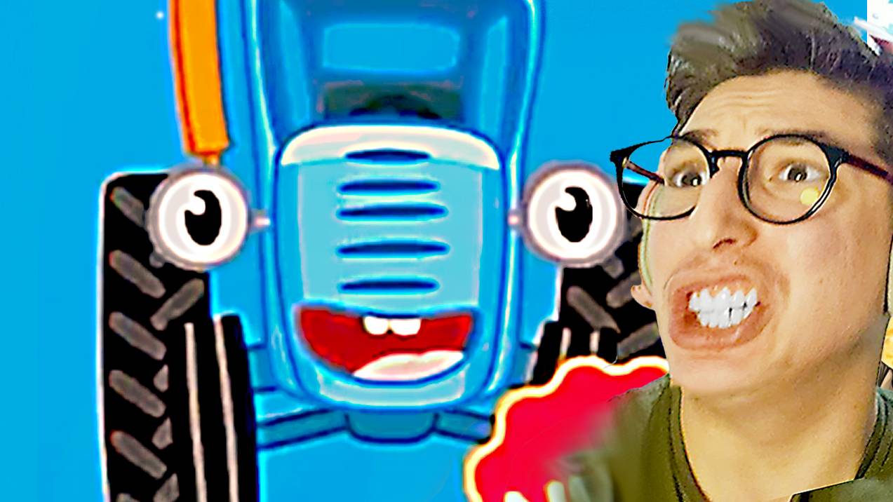 Синий трактор 🚜про животных, профессии 🚜 Новая Серия С женщиной и Совенком