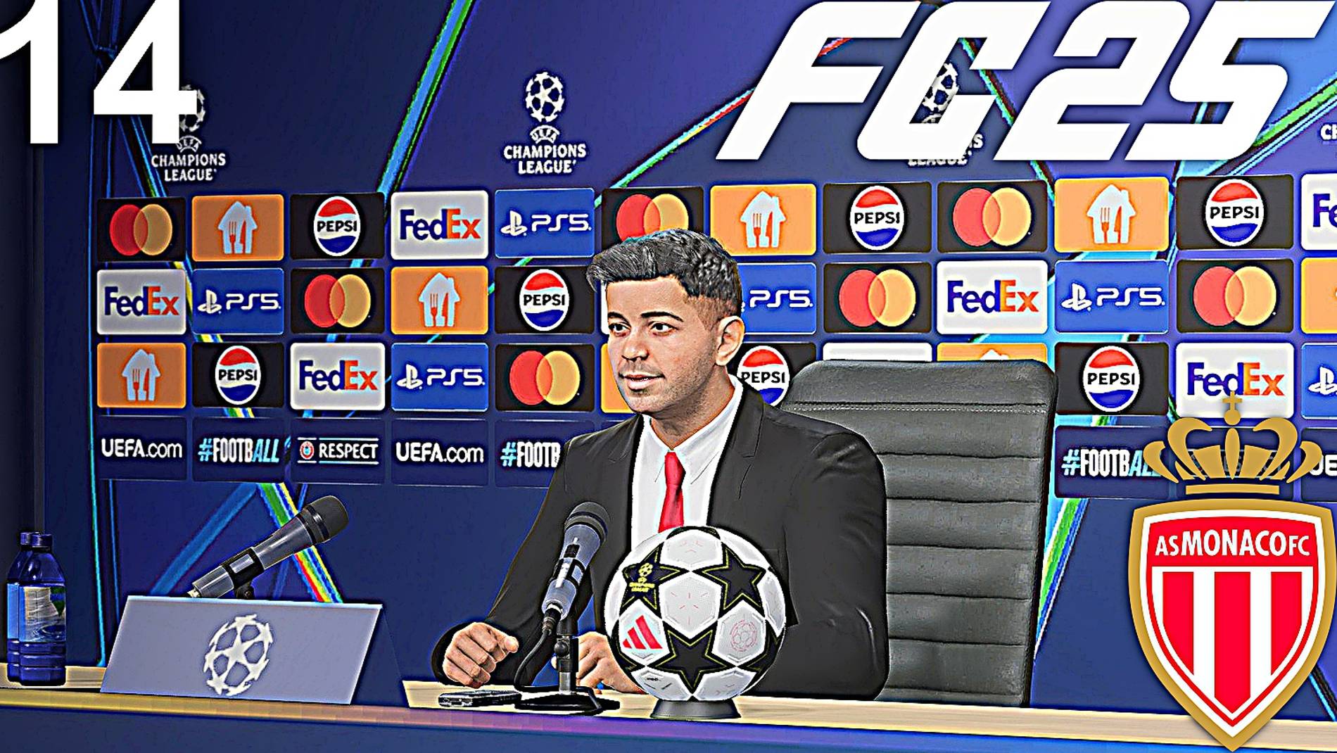 FC 25 КАРЬЕРА ЗА МОНАКО #14 - ОТВЕТНЫЙ МАТЧ В 1/8 ЛЧ ПРОТИВ БАВАРИИ и БОЛЬШИЕ ПРОБЛЕМЫ МОНАКО!