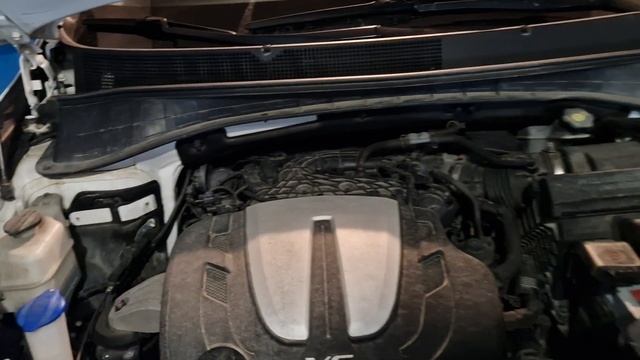 Звук двигателя на холостых оборотах. KIA Sorento Prime, 2018, v6 3.5 #Sorento