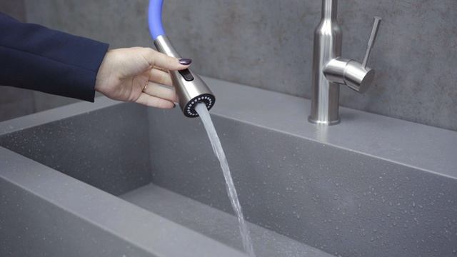 Смеситель для кухни с гибким изливом EXPERT LM5082S