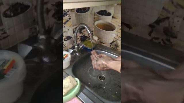 Мыло из золы против грязи.