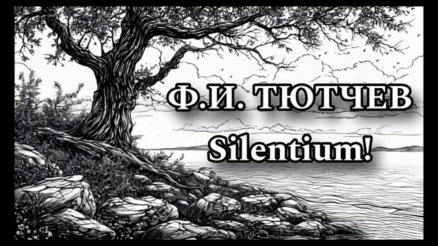 [ COVER ] Ф.И Тютчев – Silentium!