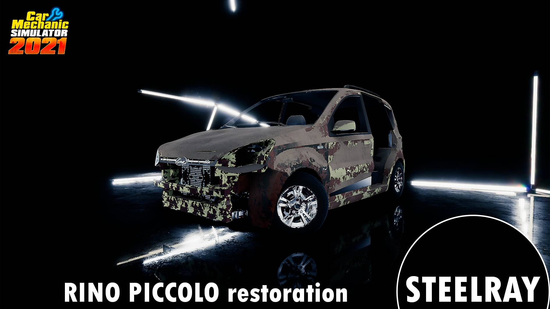 Car Mechanic Simulator 2021 RINO PICCOLO restoration