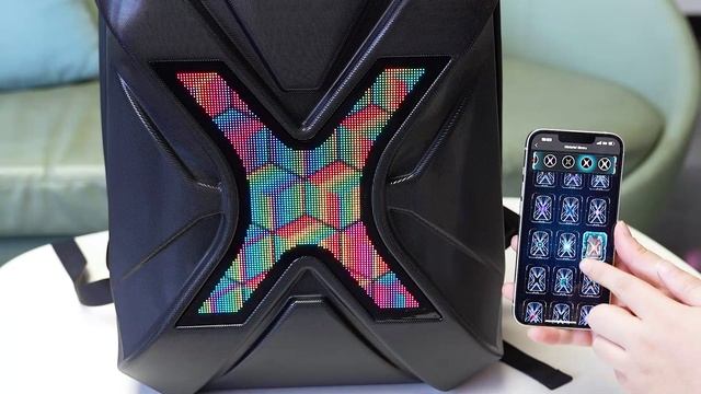 1013-Рюкзак  X-file распаковка