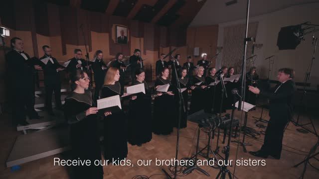 Ансамбль хоровой музыки "Благовест"  - Милосердный Господь (El Maleh Rachamim)