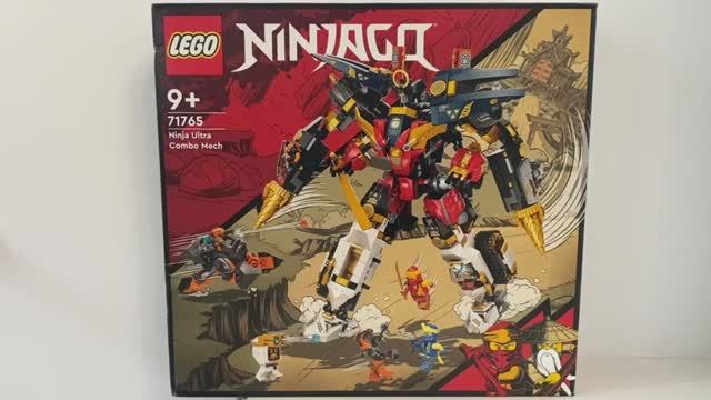 ОБЗОР ЛЕГО НИНДЗЯГО 71765 Ультра Комбо Мех Ниндзя LEGO NINJAGO Ninja Ultra Combo Mech