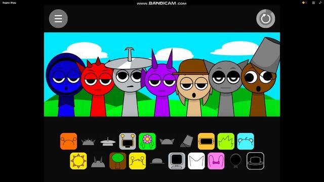 дневные мелодии в Sprunki на Яндекс играх