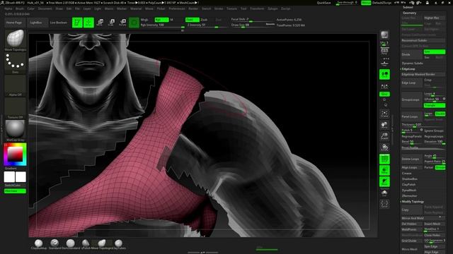 Hulk-Vol 2- 02  Creating_the_pieces_from_the_body