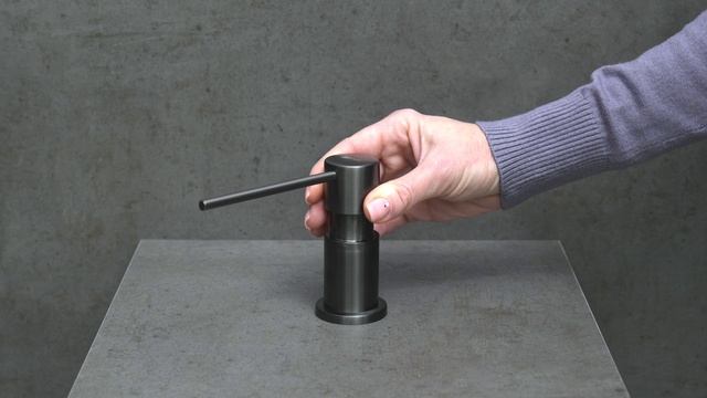 Дозатор для жидких моющих средств Lemark LM8203GMN