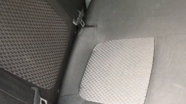 Лада Веста. Заднее сиденье