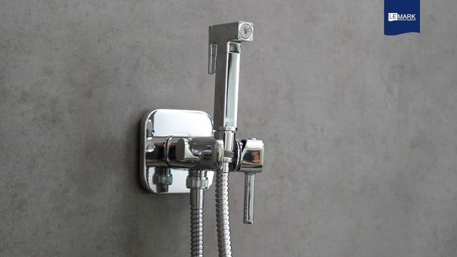 Смеситель с гигиеническим душем встраиваемый SOLO LM7173MW