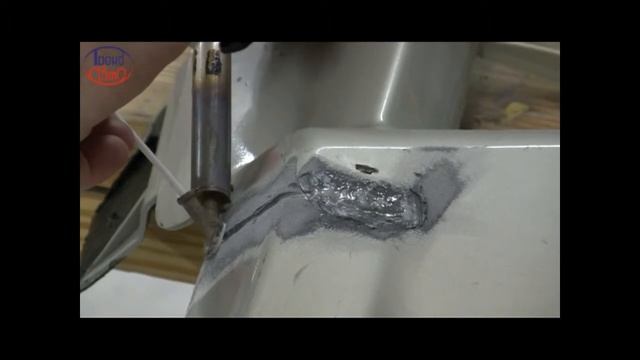 Ремонт пластикового обтекателя на мотоцикл