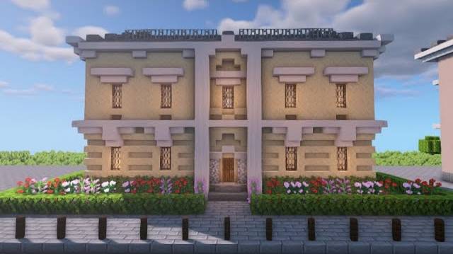 Дом в русском стиле в майнкрафт (Российская Империя)