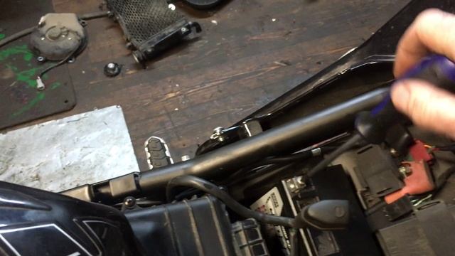 Запуск Voge300RR после сборки (замены рамы)