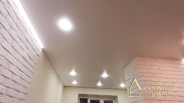 Натяжные потолки Ярославль в Ярославле Ниши со светодиодной подсветкой