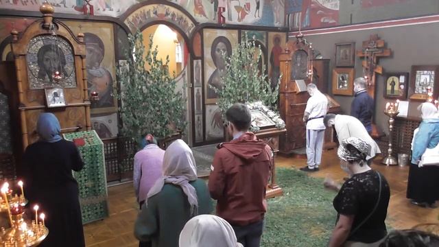 Служба на Троицу 07 06 2020