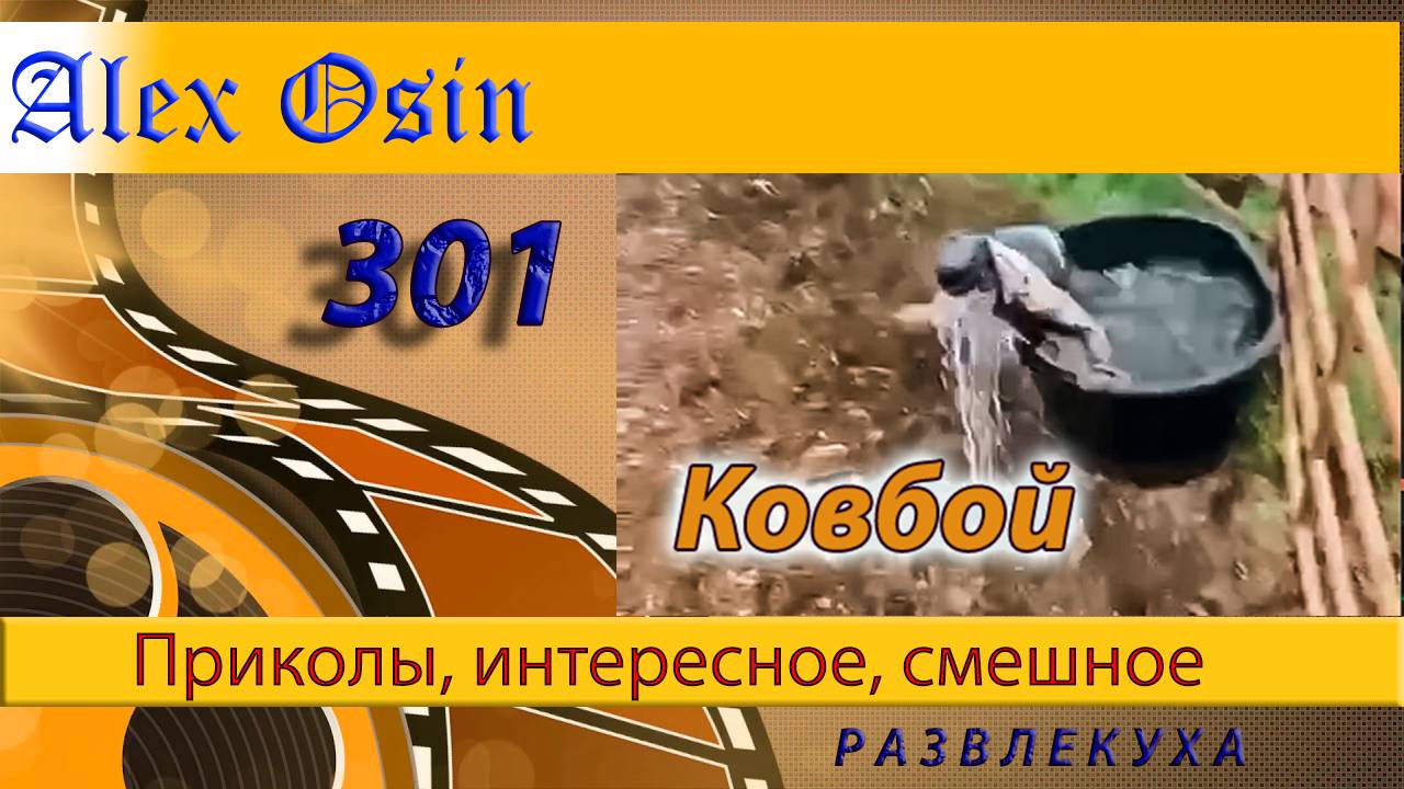 Ковбой Выпуск 301 Хохма и ржака. Приколы и шутки. Юмор и интересное.